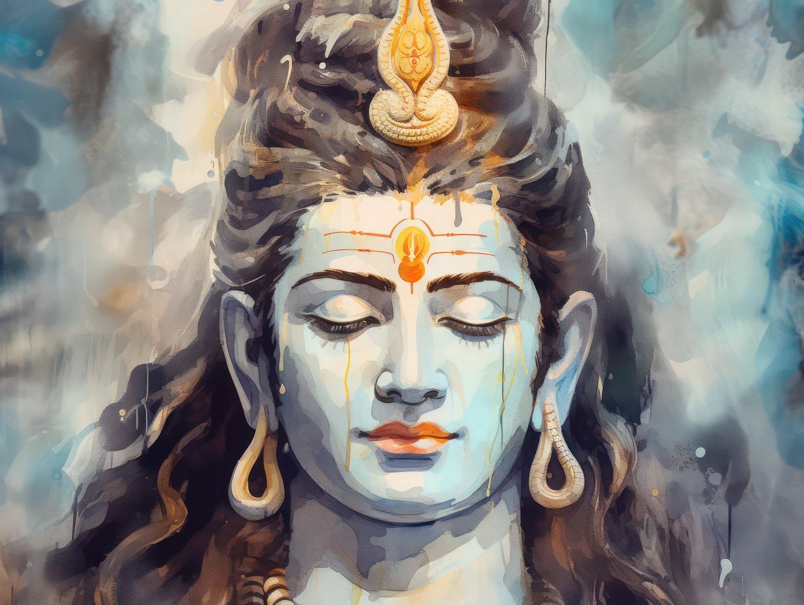Beautiful Lord Shiv ji wall Décor Painting - Modern Arts