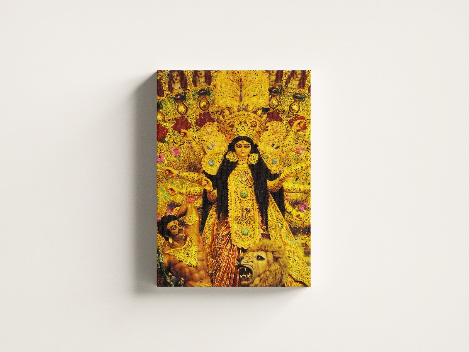 Durga devi ji painting - Modern Arts