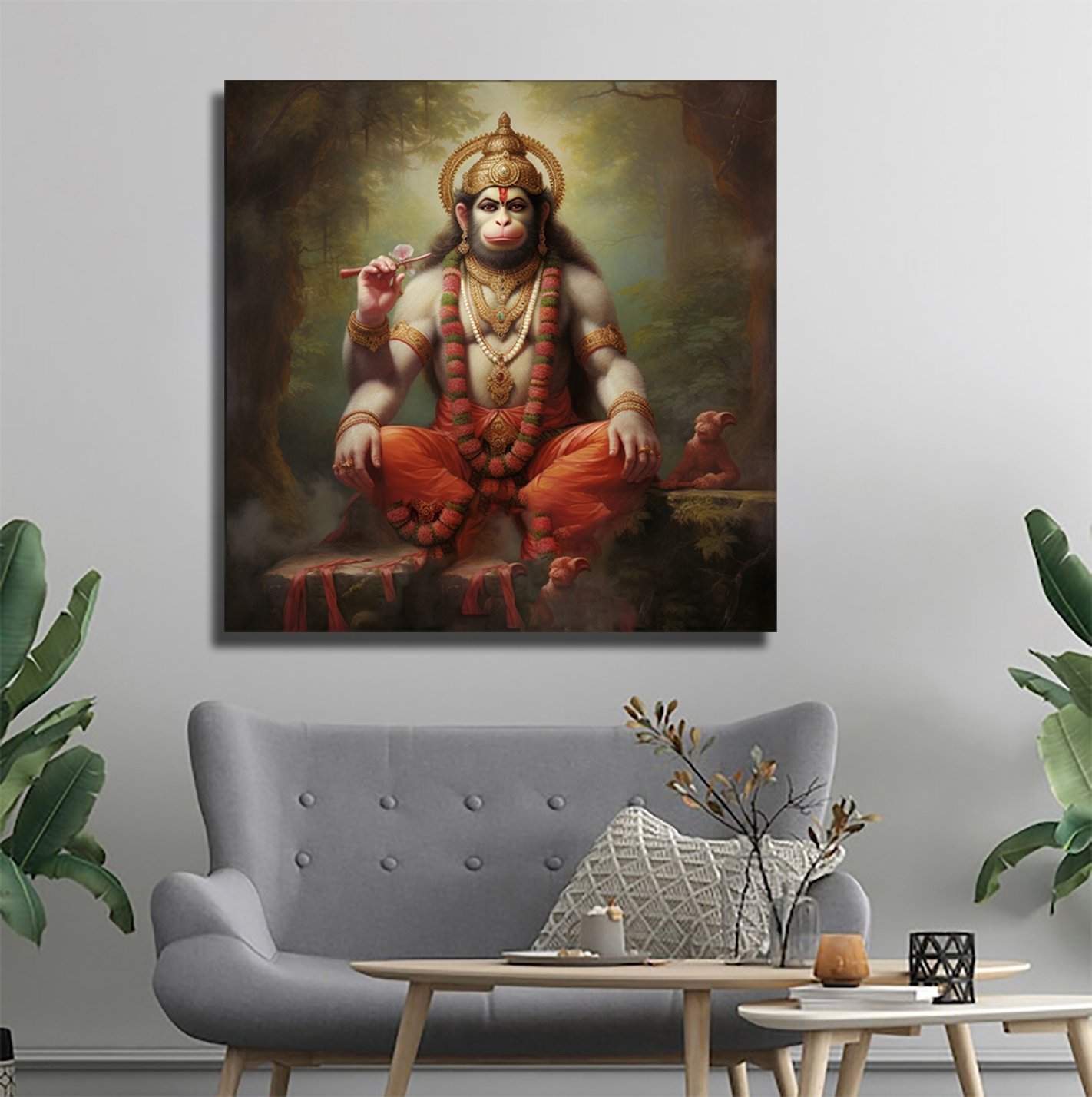 Hanuman ji wall Art Decor Paintings - Modern Arts
