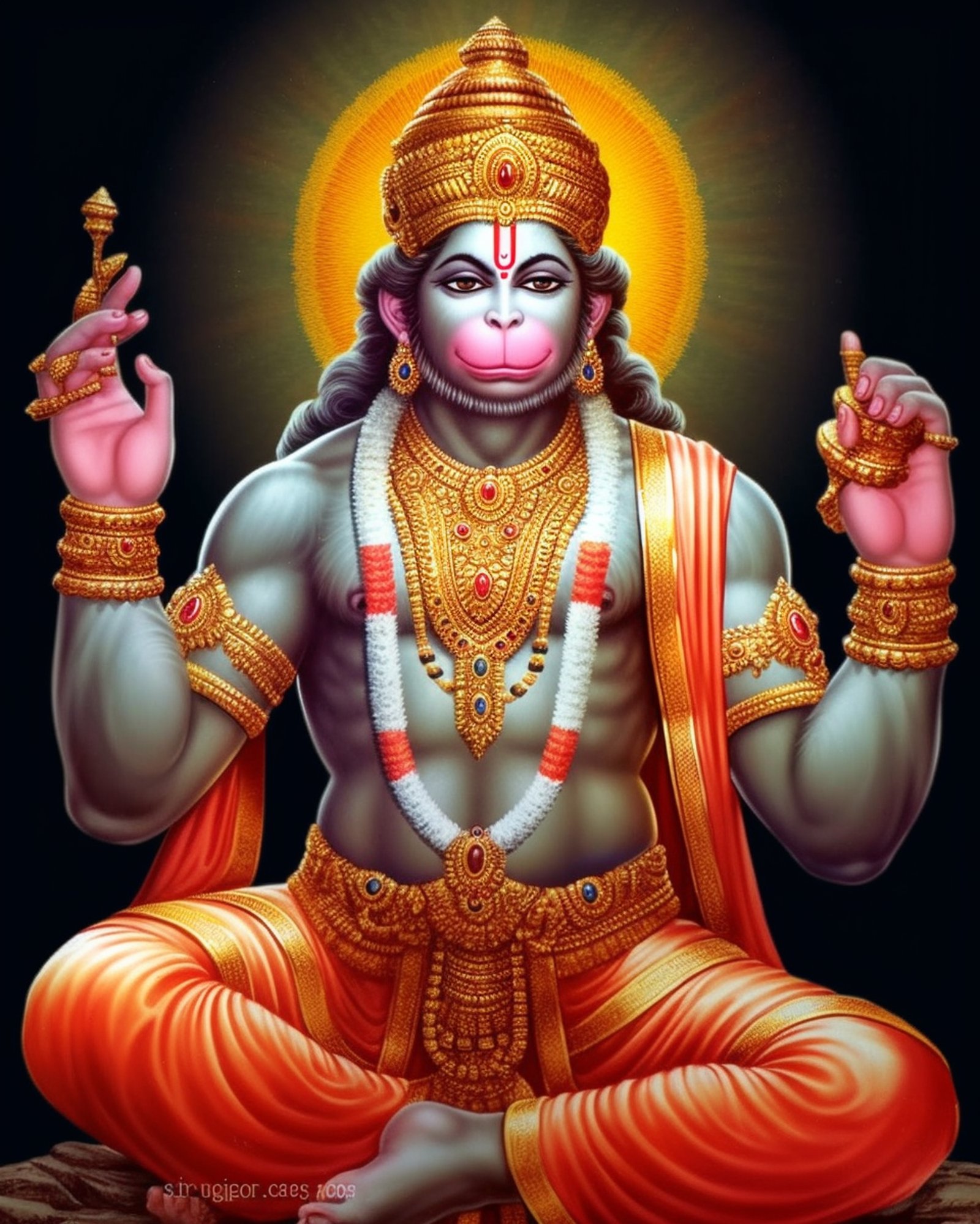 Lord Hanuman ji wall Art Paintings - Modern Arts