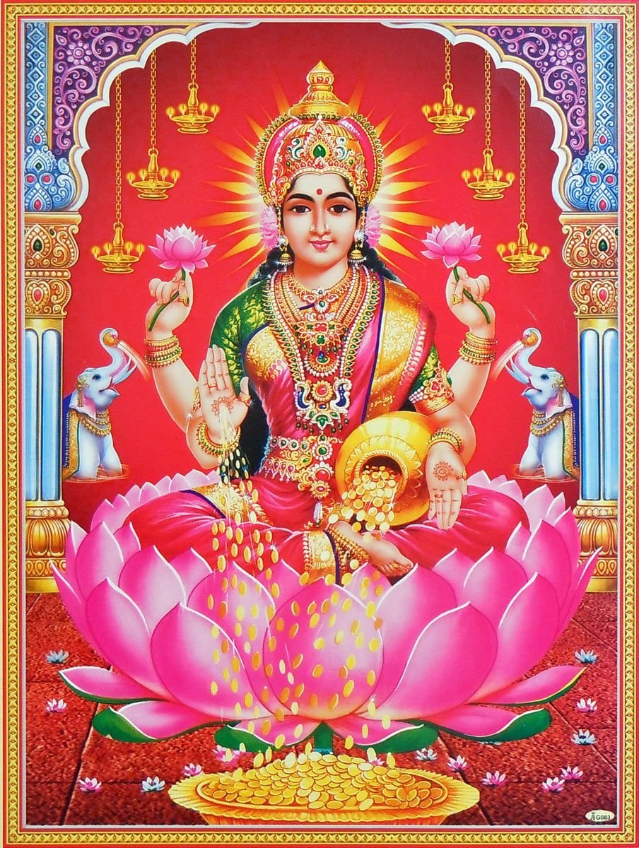 Lord Mata Lakshmi ji Painting - Modern Arts