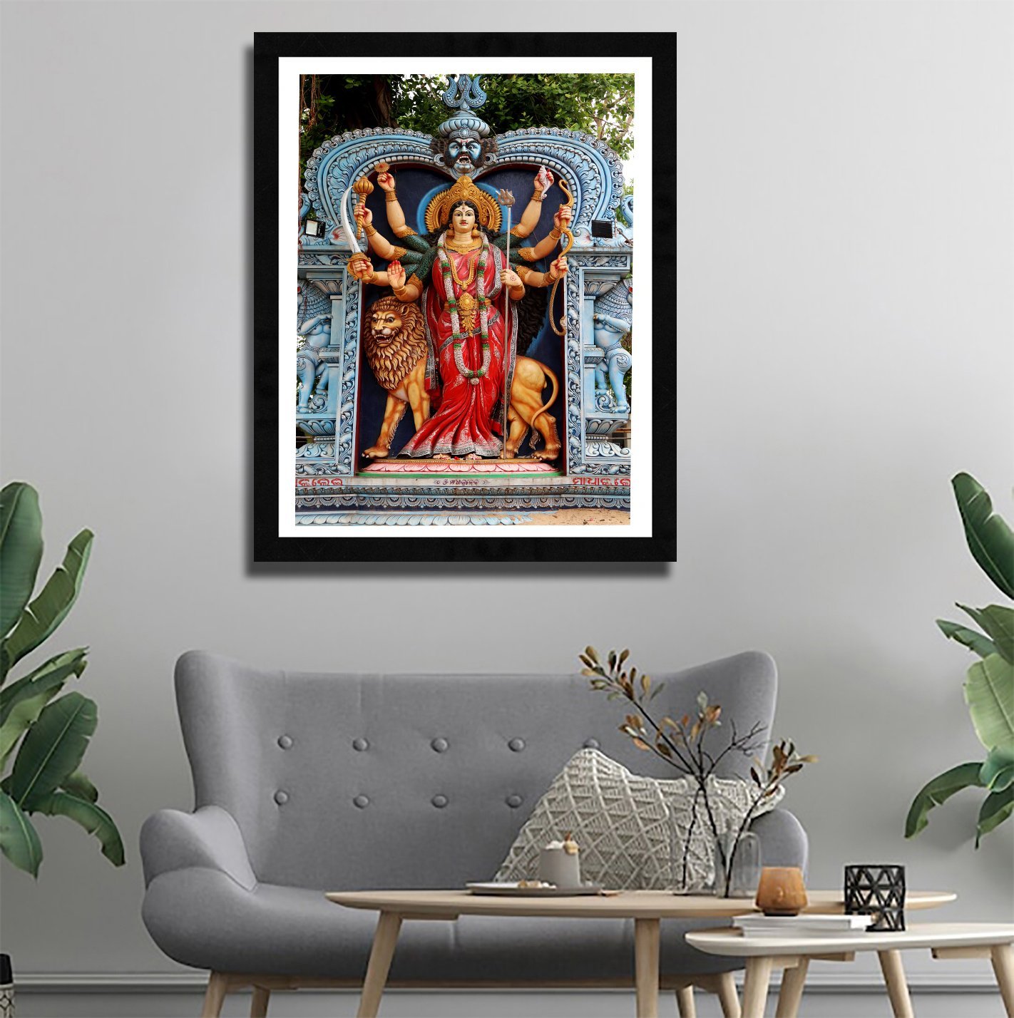 Maa Durga devi ji painting - Modern Arts