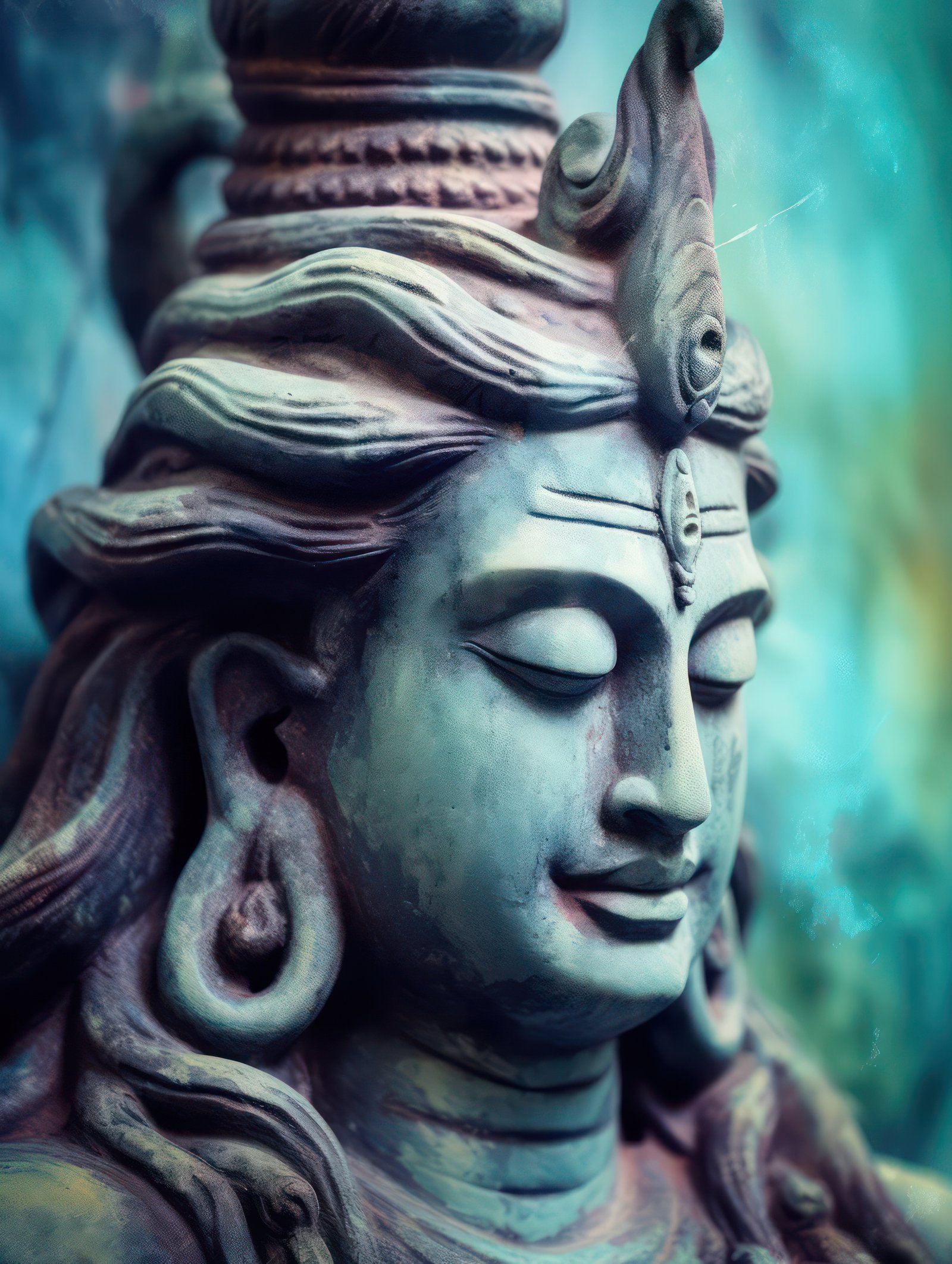 Shiv Shankar ji wall Décor Art Paintings - Modern Arts
