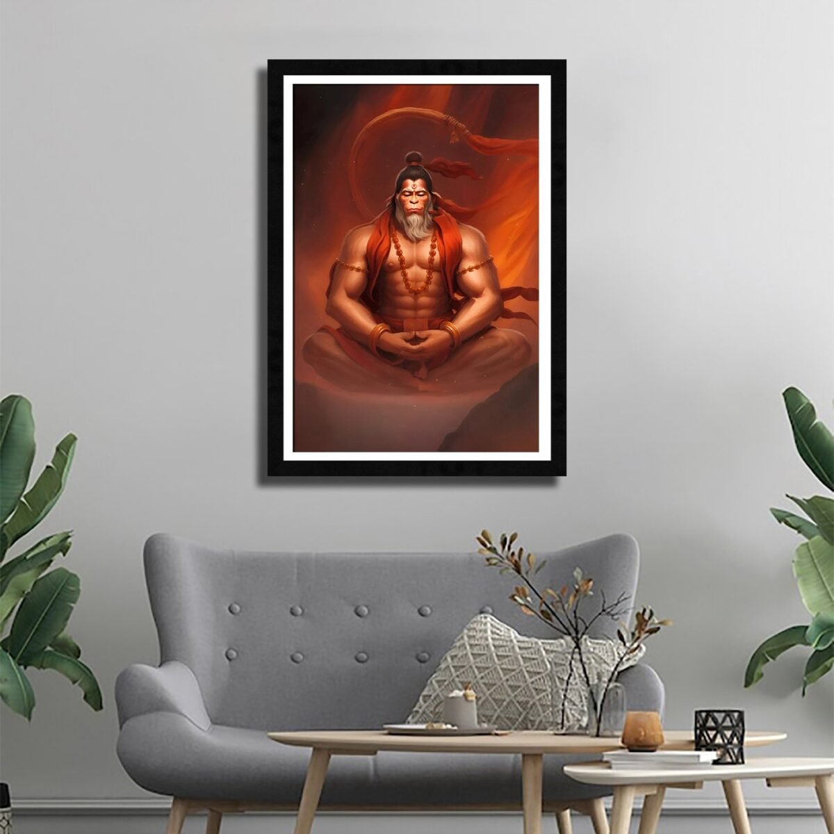 Lord Hanuman Ji Art Painting - Modern Arts